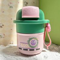 China High Aesthetic 316 Stainless Steel Coffee Cup Cartoon Cute Insulated Cup Employee Gift for sale