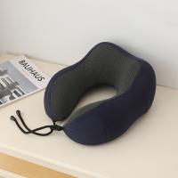 China Slow Rebound Memory Cotton U Pillow for Neck Support Silk Screen Printing Techniques for sale