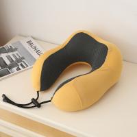 China Slow Rebound Memory Cotton U Pillow for Neck Support Silk Screen Printing Techniques for sale