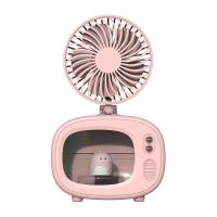 China Summer Gift for Agriculture Small Fan TV Humidifier Multi-functional and Cute Design for sale