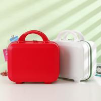 China Silk Screen Printing 14 Inch ABS Travel Storage Box Mini Luggage Box for Holiday Gift for sale