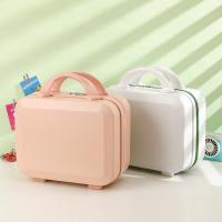 China Silk Screen Printing 14 Inch ABS Travel Storage Box Mini Luggage Box for Holiday Gift for sale