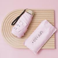 China Employee Activity Gift Small and Portable Pocket Umbrella with 50% Sun Protection for sale
