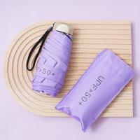 China Employee Activity Gift Small and Portable Pocket Umbrella with 50% Sun Protection for sale