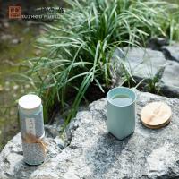 China Wen Huiming's One Cup of Tea Ru Porcelain Hengshan Cup A Unique Gift for Teacher's Day for sale