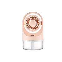 China Desktop Water-Cooled USB Mini Fan Turbine Foldable Cold Air Humidification with Spray for sale