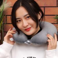 China Life Warmth Set with Two Piece Lunch Rest Blanket U-shaped Pillow Ideal Welfare Gift for sale