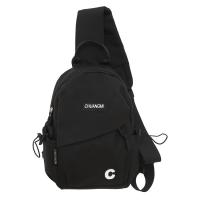 China 2 Color Printing Fashion Chest Bag Lightweight Sports Shoulder Bag for Employee Gift for sale