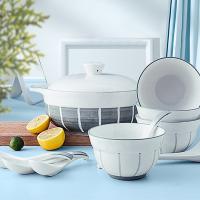 China PHMI Perfect 4.5-inch Ceramic Soup Bowl Set 1 Color Printing for Graphics Annual Gift for sale