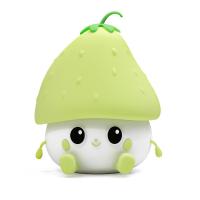 China Logo Customer's Logo Berry Worry Fun Light Intelligent Voice Night Up Silicone Light for sale
