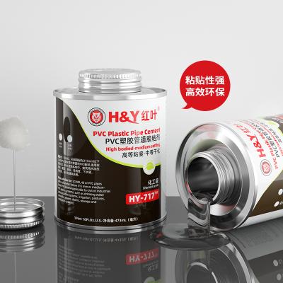 China High Viscosity PVC Solvent Cement 500ml for Strong Bonding of PVC Pipes and Fittings for sale