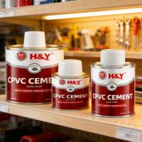 China Professional PVC Pipe Cement CPVC Glue High Strength Bonding Adhesive for Pipeline Connection Quick Drying Leak Proof 473ml for sale
