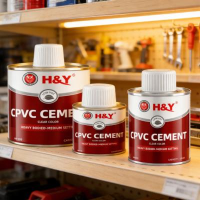 China Professional PVC Pipe Cement CPVC Glue High Strength Bonding Adhesive for Pipeline Connection Quick Drying Leak Proof 473ml for sale