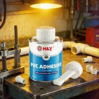 China PVC Self Adhesive Solvent Cement Glue 500ml for PVC Pipe Fittings Strong Bonding Medium Bodied for sale