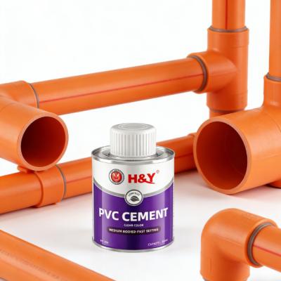 China PVC Solvent Cement for Pressure Pipes Strong Sealing 1 Year Shelf Life HY-B160 for sale