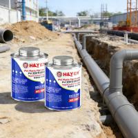 China High Performance Conventional Viscosity PVC Pipe Glue Solvent Cement for 8 Inch Pipes and Fittings for sale