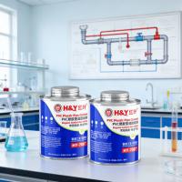 China H&Y HY-700 Conventional Viscosity PVC Solvent Cement Adhesive for 8 Inch Industrial Pipeline for sale