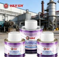 China H&Y PVC Solvent Cement Clear Adhesive for Water Pipes 500ml Industrial Grade for sale