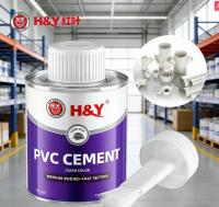 China H&Y HY-B160 Clear Fast Setting PVC Solvent Cement Adhesive for Pipe 1 Year Shelf Life for sale