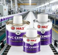 China H&Y PVC Solvent Cement Clear Adhesive for Water Pipes 500ml Industrial Grade for sale