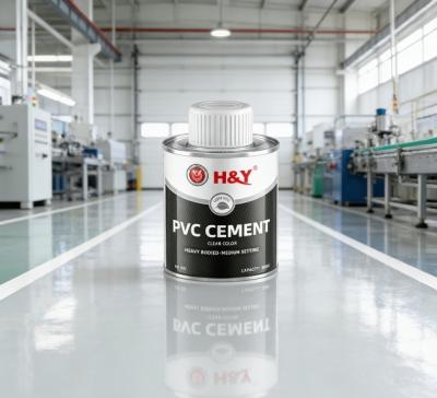 China High Viscosity PVC Solvent Cement Grey Adhesive for Industrial Piping Systems 12 inch Bonding for sale