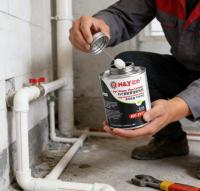 China High Viscosity PVC Solvent Cement Grey Adhesive for Industrial Piping Systems 12 inch Bonding for sale