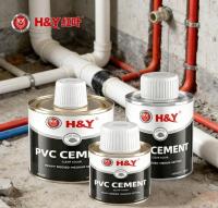 China Industrial Chemical Pipeline Gray Heavy Bodied PVC Cement High Viscosity 12 inch Bonding for sale