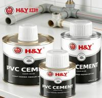 China High Viscosity PVC Solvent Cement Clear Color 500ml for Plastic Waterpipe Strong Adhesive for sale