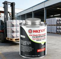 China High Viscosity PVC Solvent Cement Adhesive Glue for 12 Inch Pipe Fittings HY-711 for sale