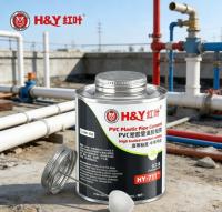 China High Performance PVC Adhesive Solvent Cement Grey 12 Inch Bonding for Industrial Pipes for sale