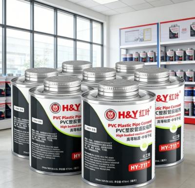 China Industrial PVC Pipe Adhesive UPVC Glue 500ml for Pipe Fitting Solvent Cement for sale