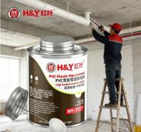 China High Viscosity PVC Solvent Cement for Pipe Connections Industrial Grade Clear Gray 2 Year Shelf Life for sale