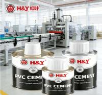 China High Viscosity PVC Pipe Glue Solvent Cement 500ml with Cotton Brush for Industrial Chemical Pipeline for sale