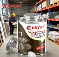 China PVC Solvent Cement High Viscosity Clear Gray Pipe Adhesive for Industrial Chemical Pipeline Bonding 2 Year Shelf Life for sale