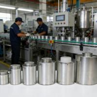 China Empty Cement Can for PVC Pipe Cement Glue Solvent Chemical 1L 4L Corrosion Resistant for sale
