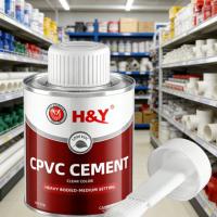 China Multi-Scene PVC Special Adhesive 280ml High Initial Viscosity for Fiber Pipe Wallpaper 3D Label Bonding for sale