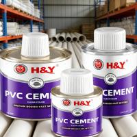 China PVC Solvent Cement for Water Supply Pressure Pipe Adhesive 500ml Leak-Proof Bond for sale