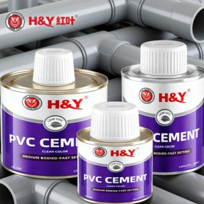 China Quick Drying PVC Adhesive Solvent Cement for Water Pipe Fittings 160ml Custom for sale