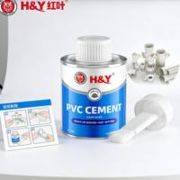 China Industrial PVC Solvent Cement 500ml Pipe Glue for Plastic Pipeline Bonding Clear Grey for sale