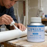 China Clear Super PVC Glue Fast Weld PVC Solvent Cement for Water Pipe 500ml Low VOC for sale