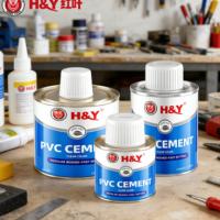 China Quick Drying PVC Pipe Glue Solvent Cement for Water Supply Engineering 500ml for sale
