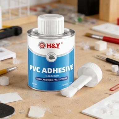 China Industrial PVC Solvent Cement Glue Adhesive for Pipe Bonding Clear Grey HY-150 for sale