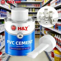 China Fast Setting Plastic Pipe Glue Solvent Cement Solvent PVC Adhesive Clear Grey for sale