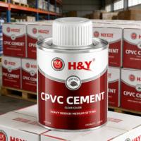 China PVC Solvent Cement for Garment Pipe Connection 100ml 500ml Clear Grey Red for sale