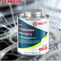 China Fast Dry Low VOC Clear Grey CPVC Glue Adhesive 473ml for Industrial Tube Piping for sale