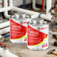 China High Viscosity CPVC Solvent Cement for Fire Pipe Construction 3 inch Bonding Red for sale