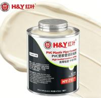 China High Viscosity PVC Solvent Cement for Industrial Pipeline HY-717 Clear Gray 2 Year Shelf Life for sale