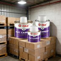 China Fast Setting PVC Solvent Cement Glue for Water Pipe Fittings Connection HY-B160 1 Year Shelf Life for sale