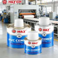 China Chloroprene Rubber Grey PVC Pipe Adhesive 473ml for Industrial Pipeline Bonding for sale