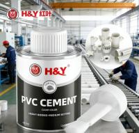 China Industrial PVC Solvent Cement Heavy Bodied High Viscosity for Water Pipe Engineering 12 inch Bonding for sale